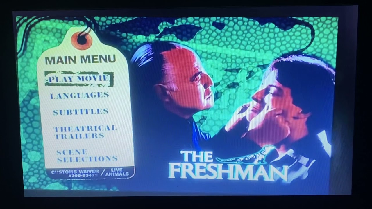 The Freshman DVD Main Menu (1990-1998) - YouTube