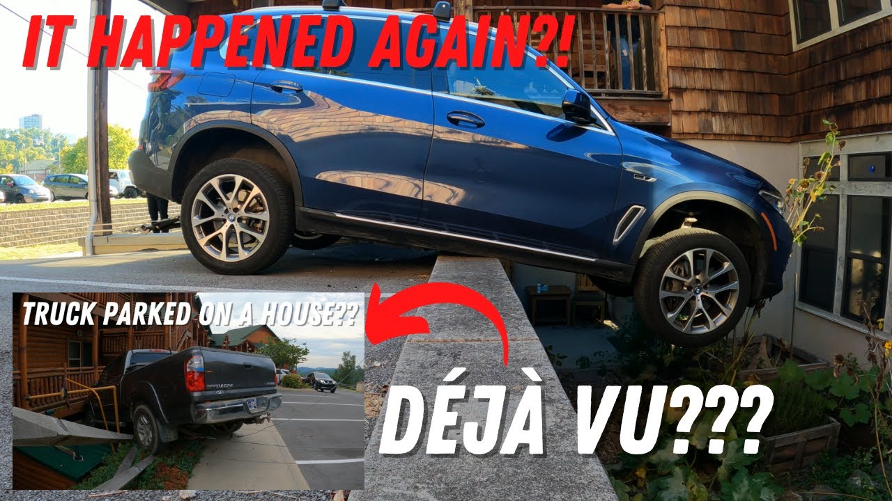 It Happened AGAIN??! | Car Teetering Above Drop Off With ONE Tire On ...