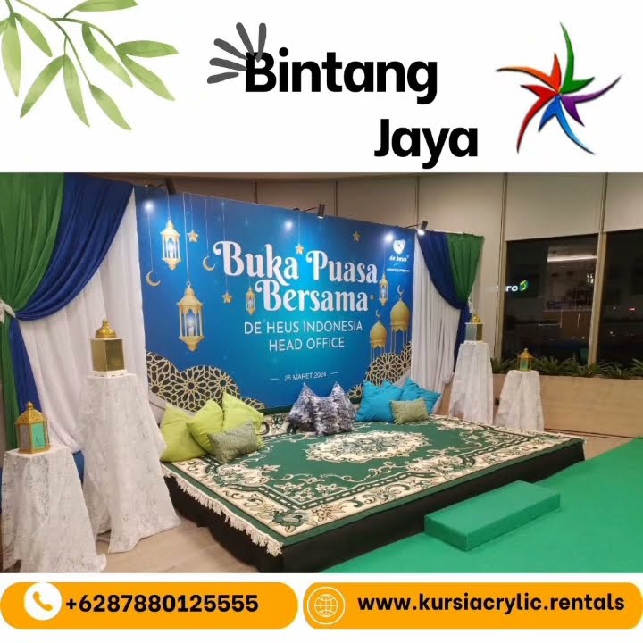 Sewa Backdrop Event Bank Danamon Kuningan Jakarta - YouTube