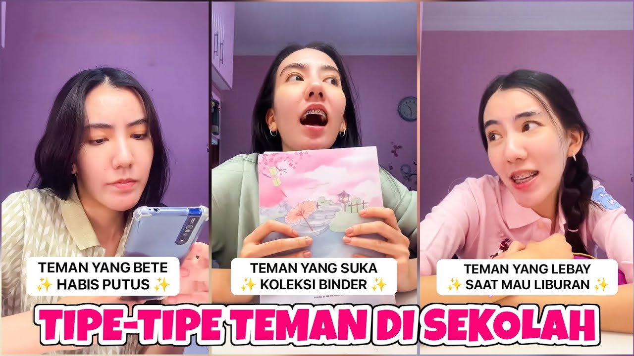 TIPE² TEMAN SEKOLAH‼️😌 Si Teman Yang Abis Putus 💔 - YouTube