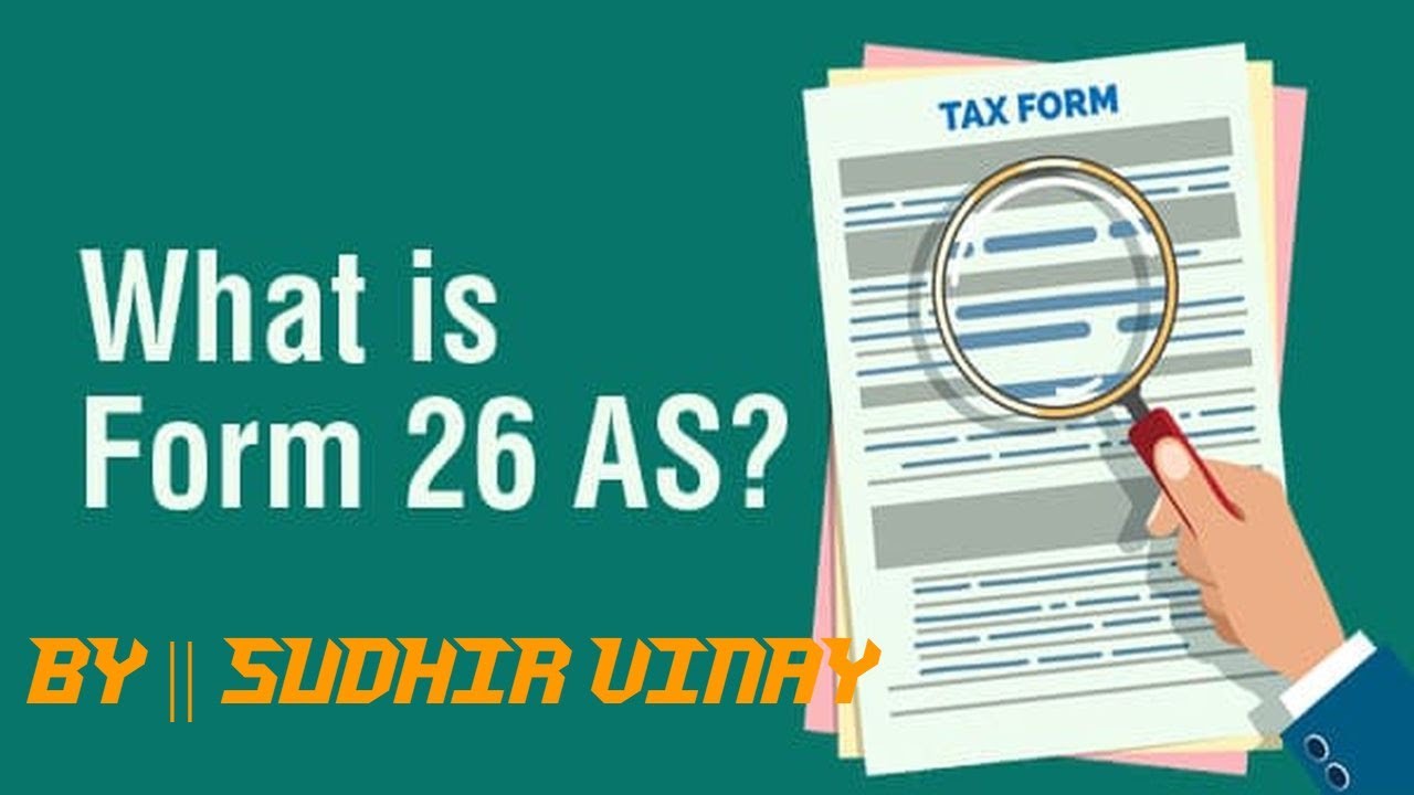 HOW TO DOWNLOAD FORM 26 AS STATEMENT || IN TELUGU || SUDHIRVINAY ...