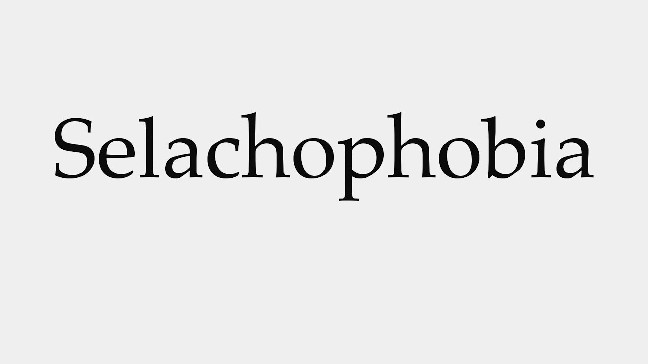 How to Pronounce Selachophobia - YouTube