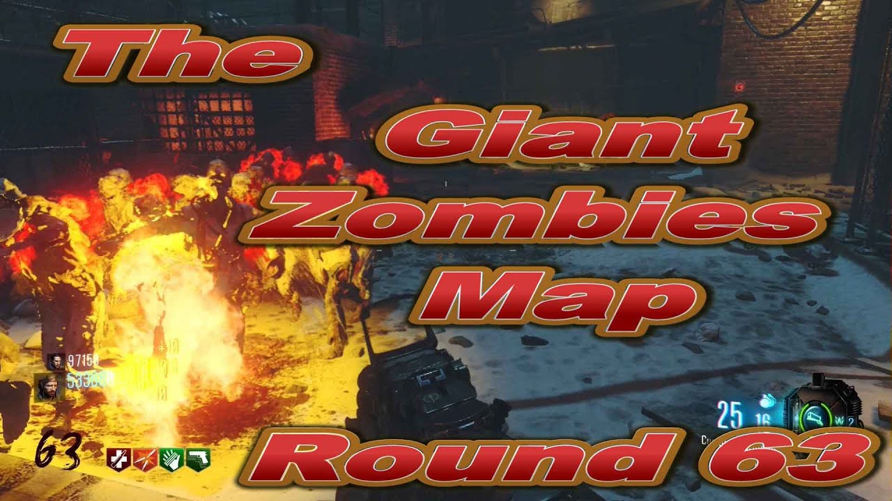 Black ops 3 The Giant Map Round 63 zombies Commentary HD - YouTube