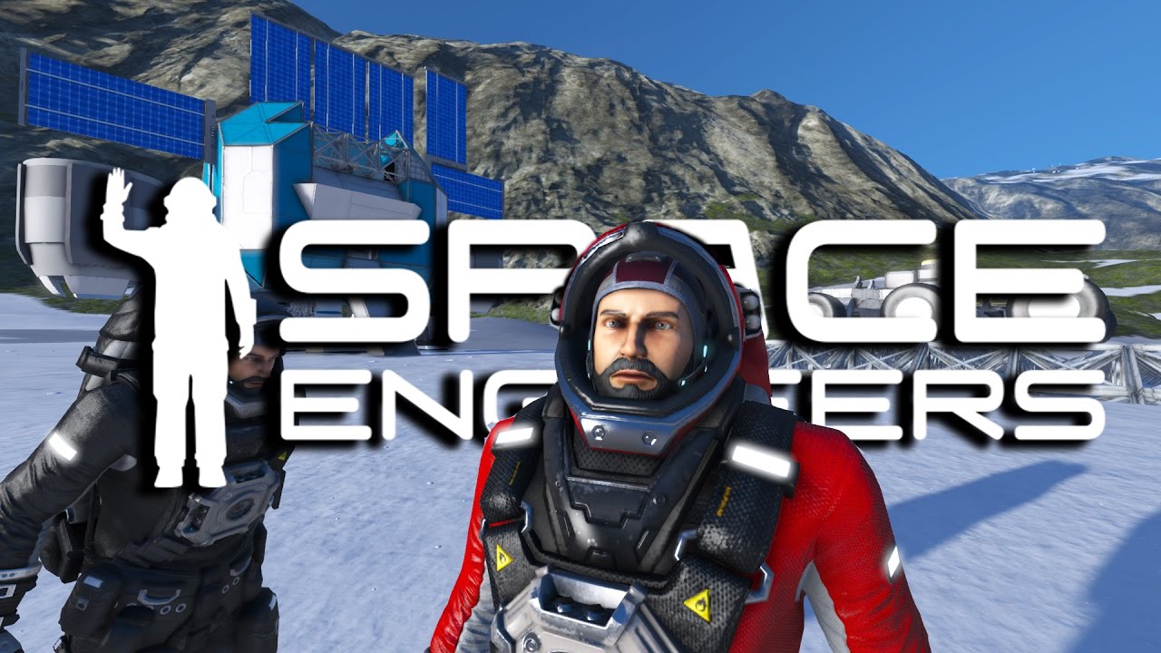 Space Engineers - Mining Survey Team #2 - Building Mining Equipment ...