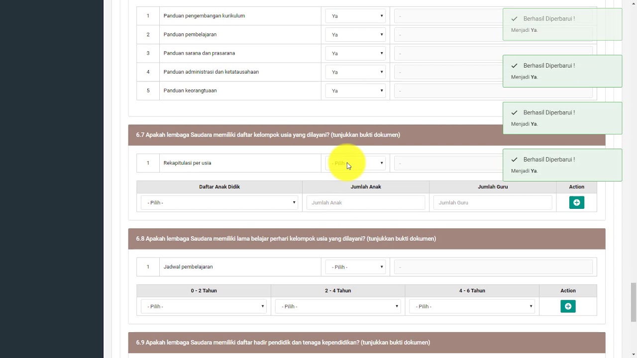 Tutorial SIMPAUD - Entri Monev Kurtilas PAUD - YouTube