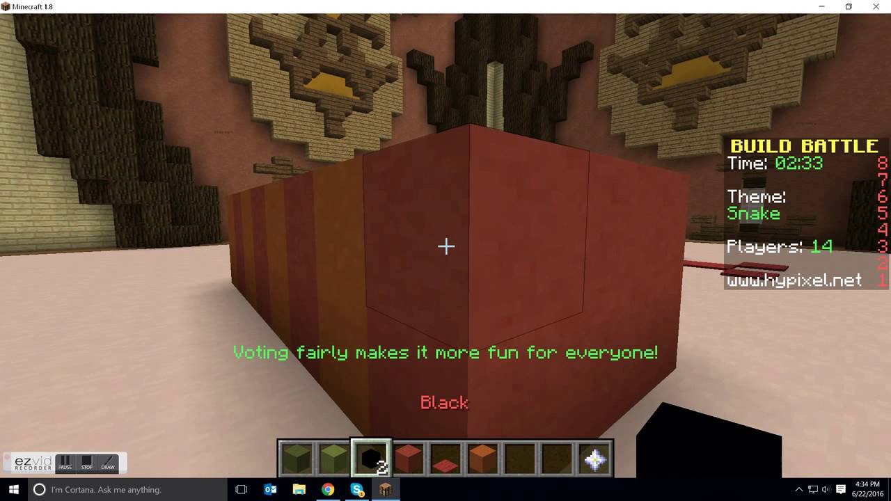 Hypixel Build Battle #1 - YouTube