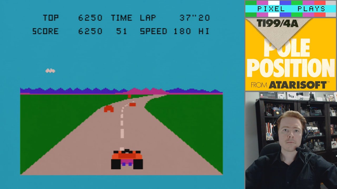 In Depth: Atarisoft's Pole Position for TI-99/4A - YouTube