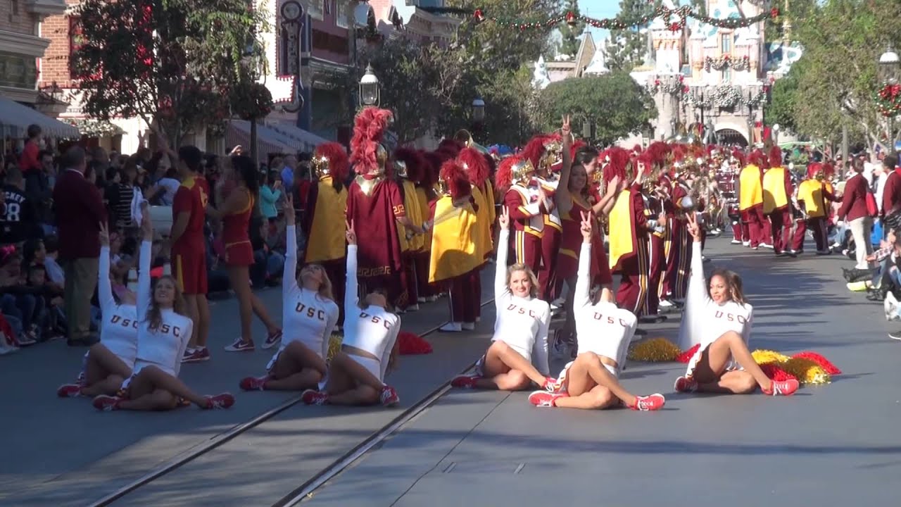 USC Trojan Marching Band - Disneyland 2014 - YouTube