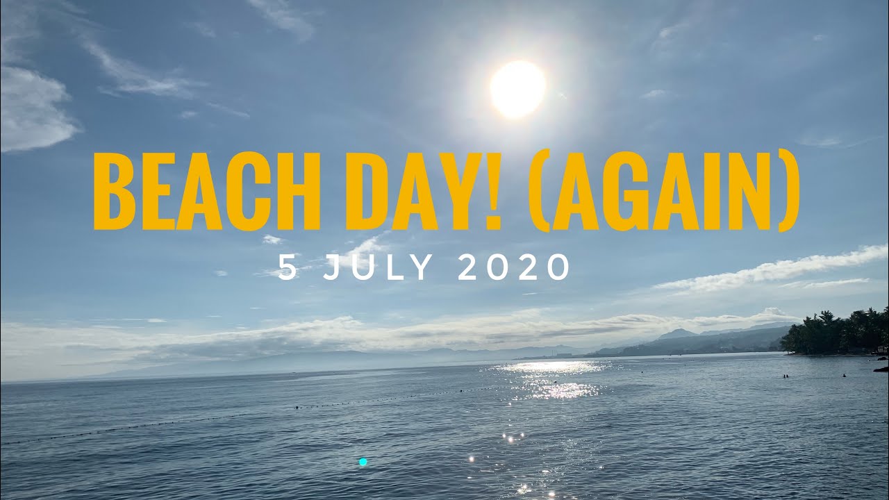 Beach Day 5 July 2020 - YouTube