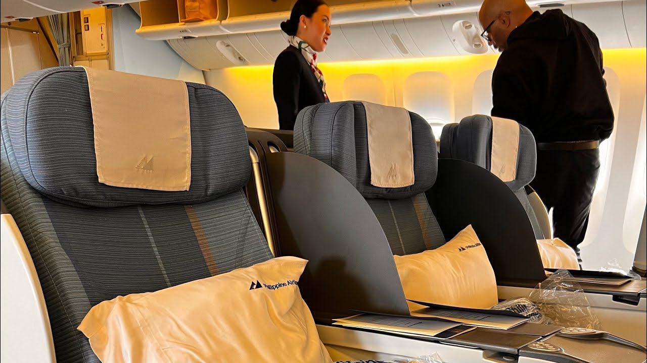 Flying Philippine Airlines Business Class from Los Angeles to Manila PR ...