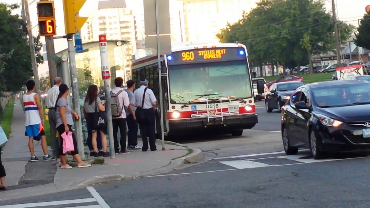 TTC New Express Route: 960 Steeles West Express Network - YouTube