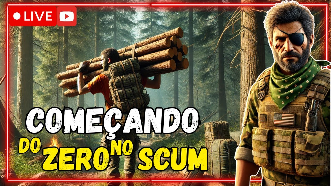 SCUM: COMEÇANDO DO ZERO! Criando Personagem, Sobrevivência e Dicas ...