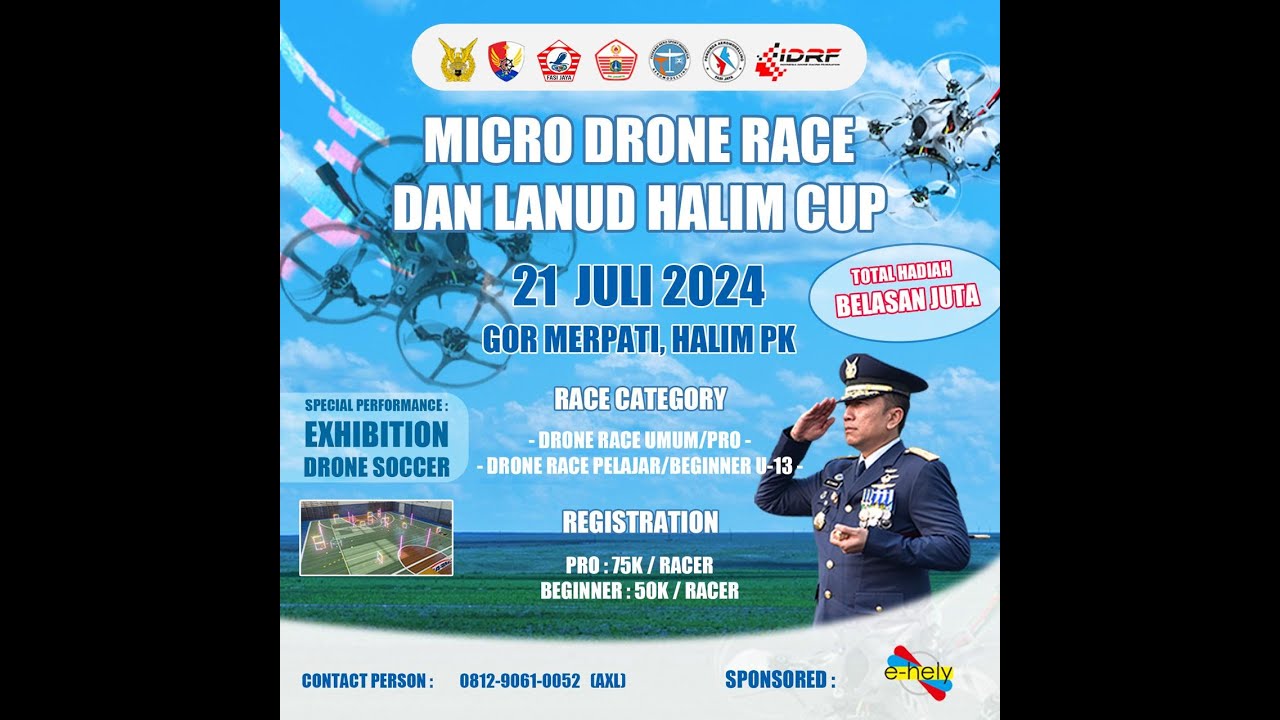Small Final Round - MICRO DRONE RACE DANLANUD HALIM CUP - YouTube
