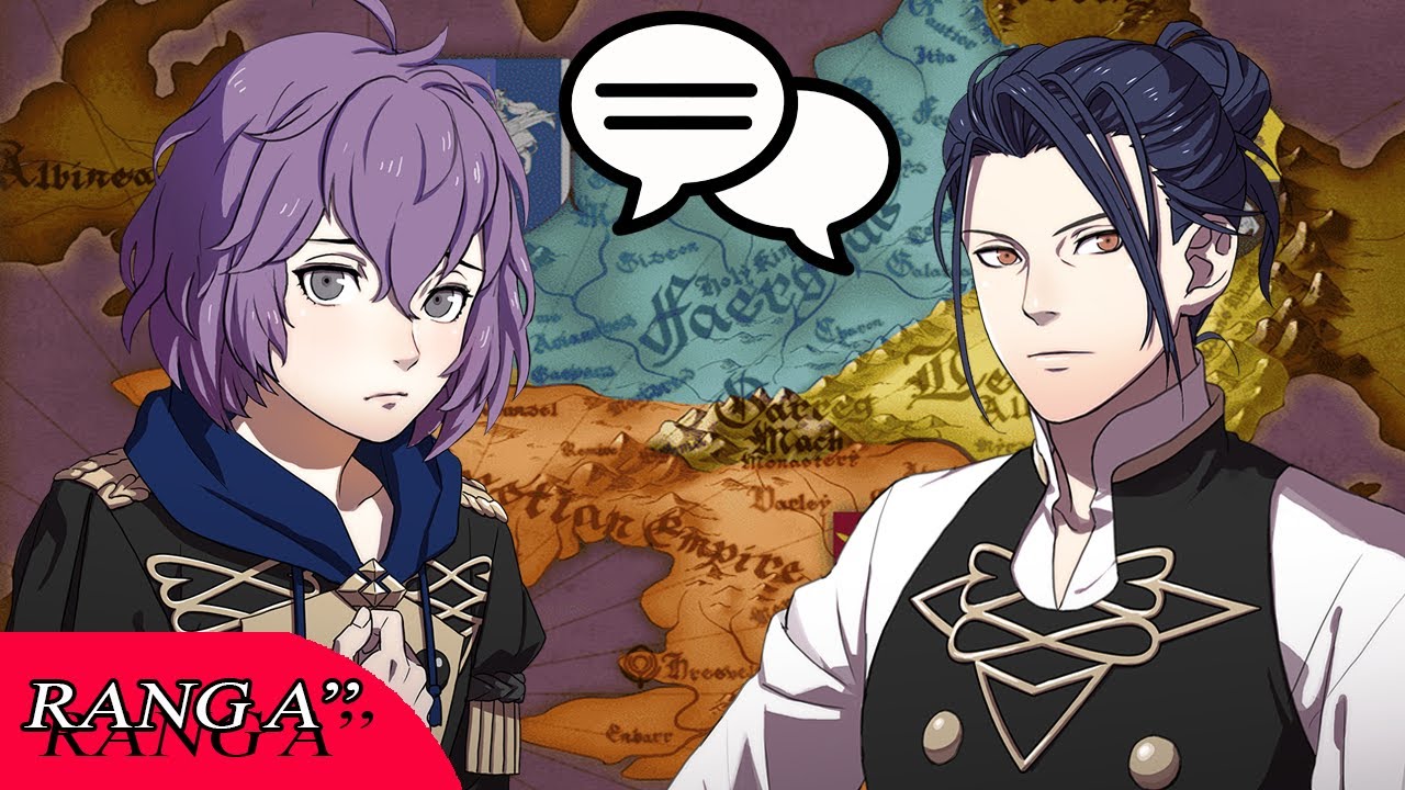 Fire Emblem Three Houses : Bernadetta et Félix Rang A2 [Dialogue de ...
