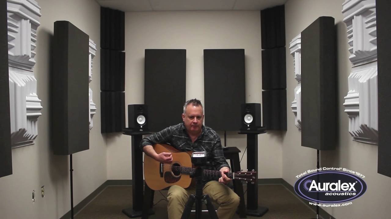 Auralex Diffusor Acoustic Guitar Listening Experiment: T'FUSOR vs ...