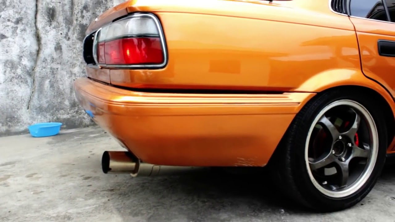 Toyota Corolla ae91 (20vl) - YouTube
