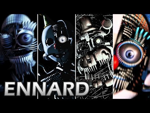 Evolution of Ennard in FNAF (2016-2018)