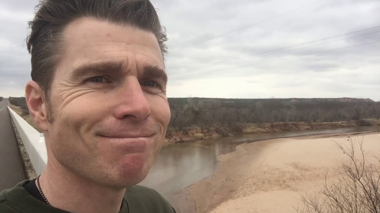 Pease River, Quanah, Texas, T@b across Texas, Mike and Melissa - YouTube