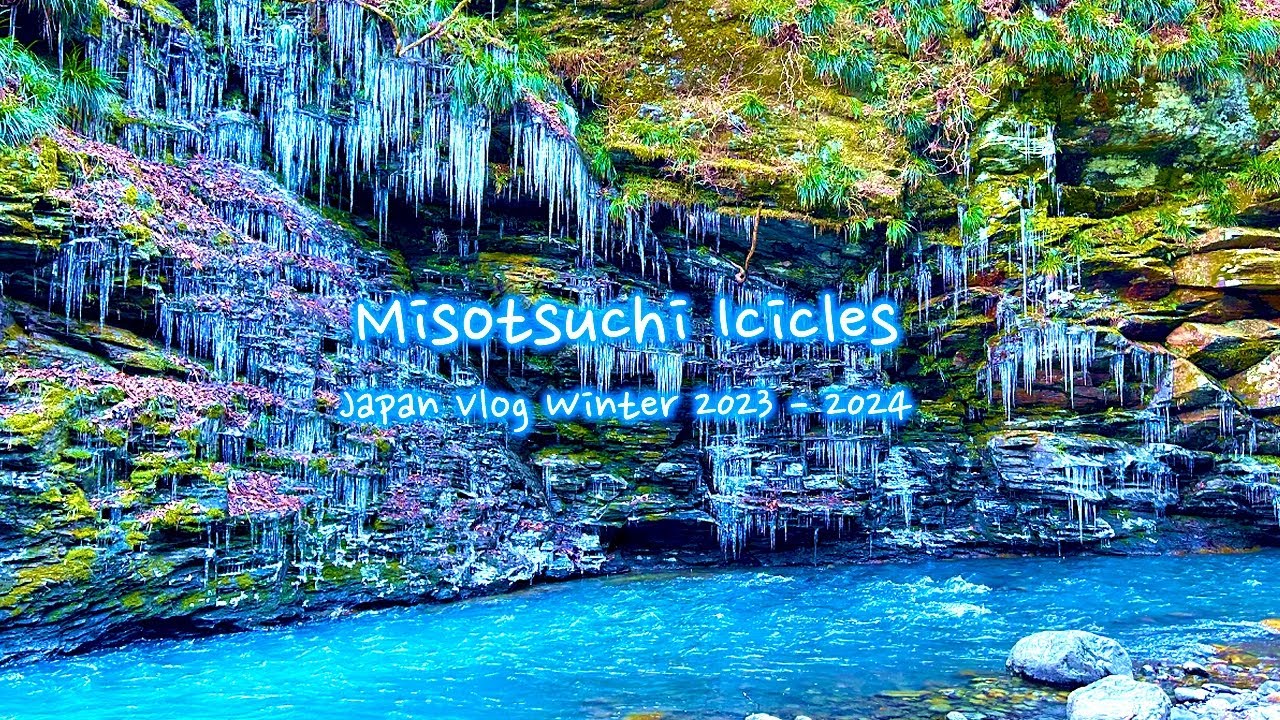 Misotsuchi Icicles in Chichibu | Saitama winter | Japan vlog - YouTube