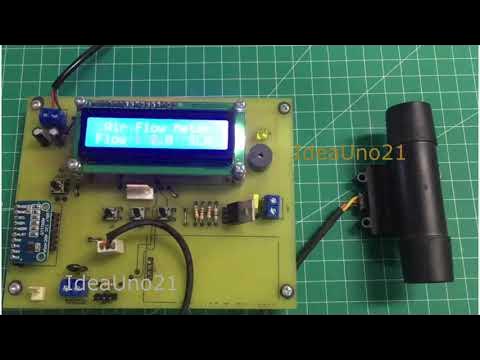 Oxygen Flow Meter Arduino || Air Flow Meter Arduino || oksigen flow ...