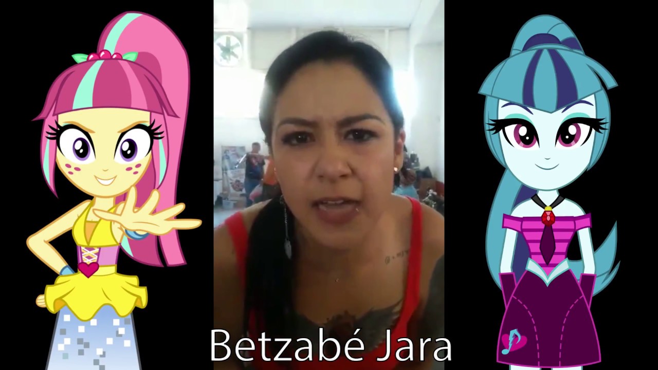 Betzabé Jara - Voz de Sour Sweet (My Little Pony Equestria Girls) - YouTube