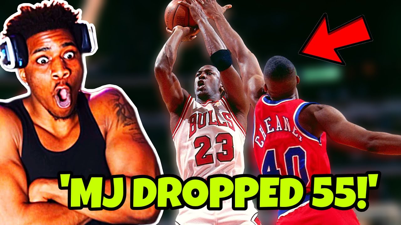 Michael Jordan DESTROYED the Bullets! 55 Points of PURE DOMINATION ...