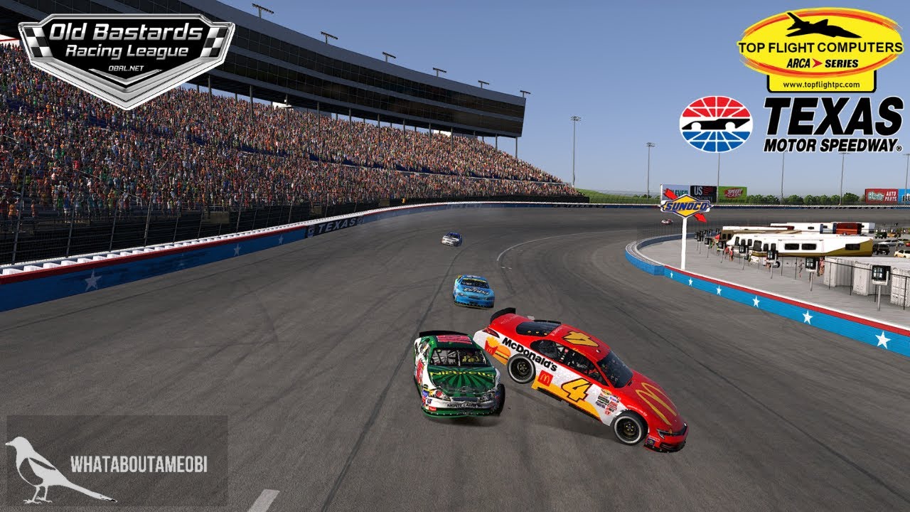 It's a Fine Line | iRacing OBRL ARCA at Texas - YouTube