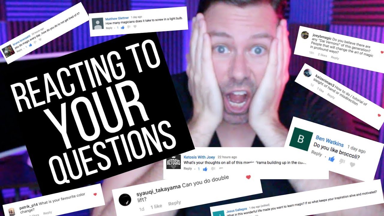 Ask a Magician Anything: Answering YOUR Questions - YouTube