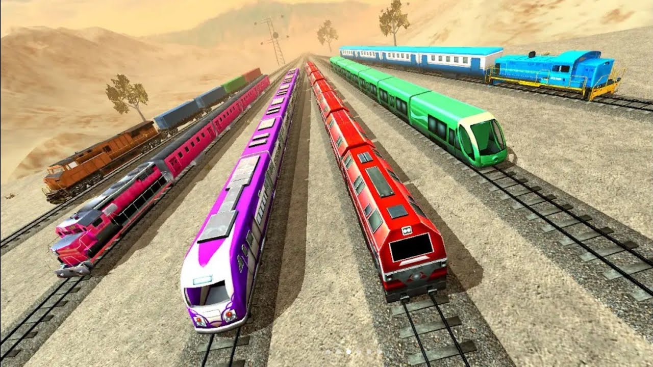 # Train Racing | Train Driving 3D | Bullet 🚅 Train Racing - YouTube