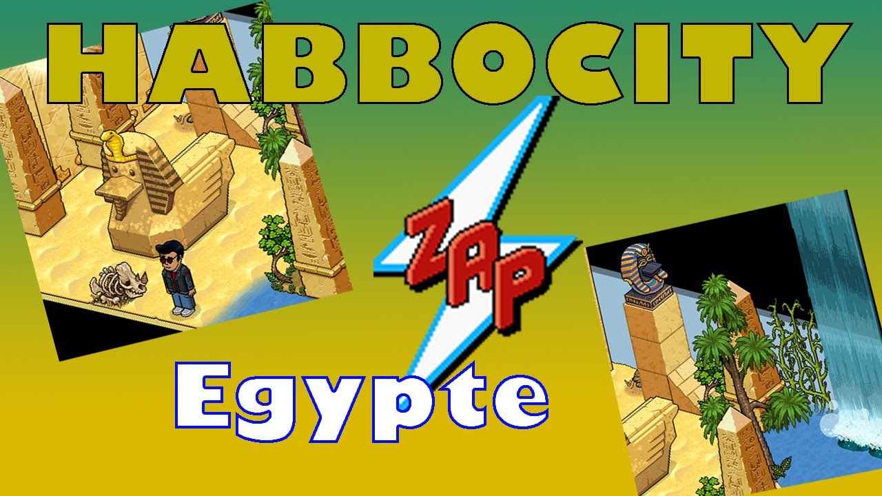 HABBO : Créer un appart egyptien - YouTube