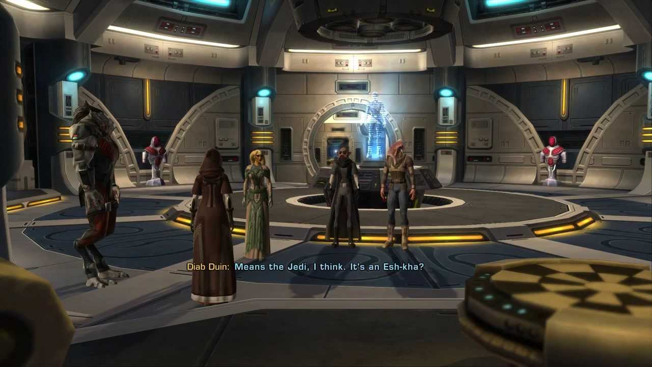 SWTOR: Drama on the Ship [Jedi Consular] - YouTube