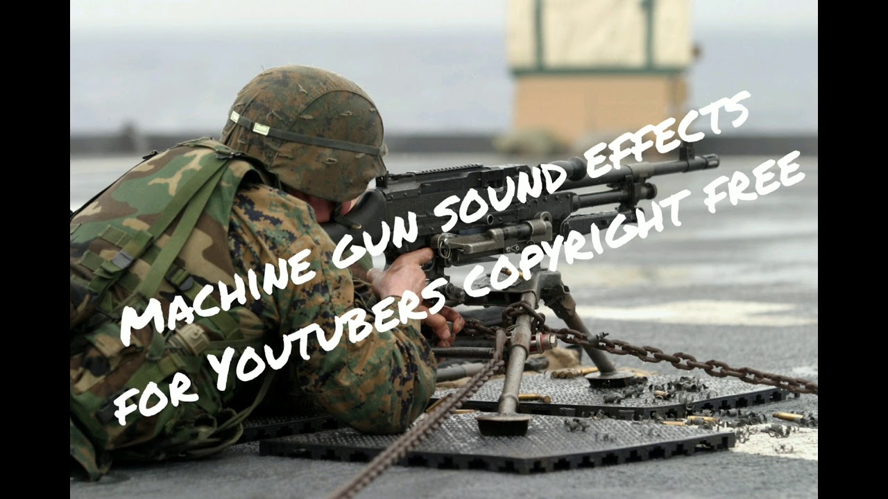 Machine Gun sound effects for Youtubers copyright free. - YouTube