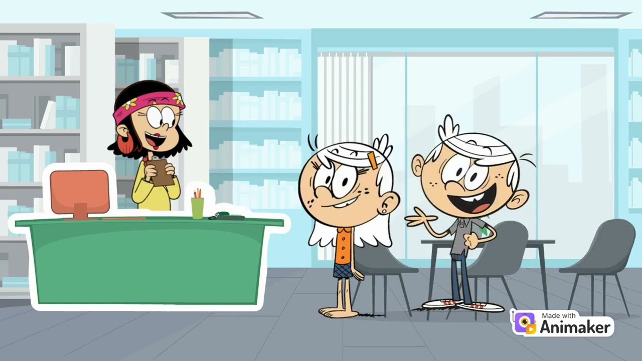 Linka Loud Stops Classic Lincoln Loud From Pulling The Fire Alarm ...