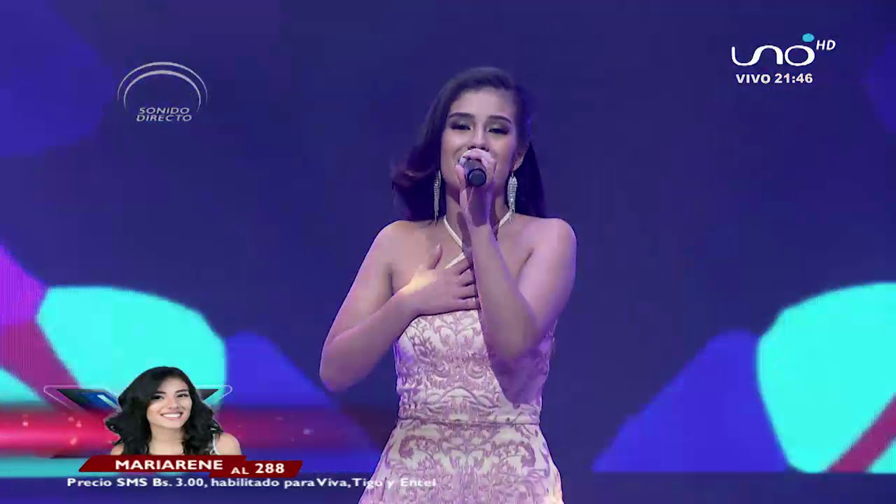 Maria Rene a todo por el todo | Gran final| Factor X Bolivia 2018 - YouTube