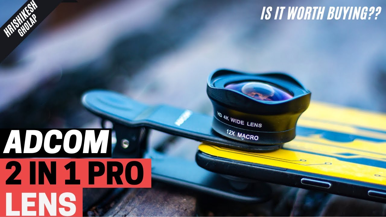 Adcom 2 in 1 Pro Lens (16mm Wide + 12X Macro) Lens Review | Is It Worth ...