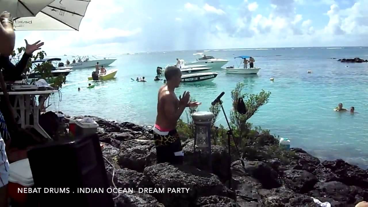 Nebat Drums play for Dream Party . Indian Ocean . paradise - YouTube