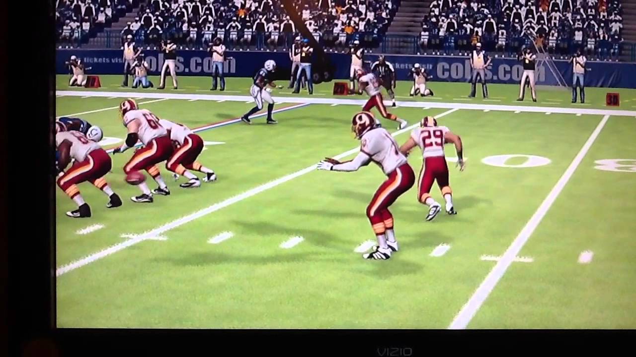 Incredible RG3 Play on Madden Football, Robert Griffin III, Washington ...