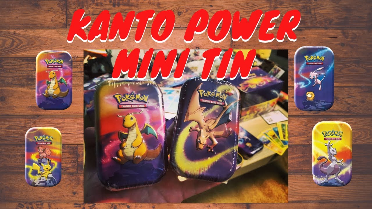 Kanto Power Mini Tin Opening | PokeNerds - YouTube