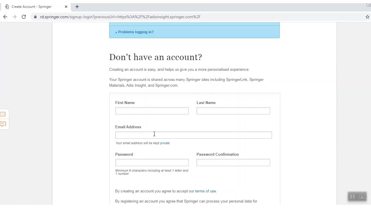 AdisInsight: How to create a Personal Account - YouTube