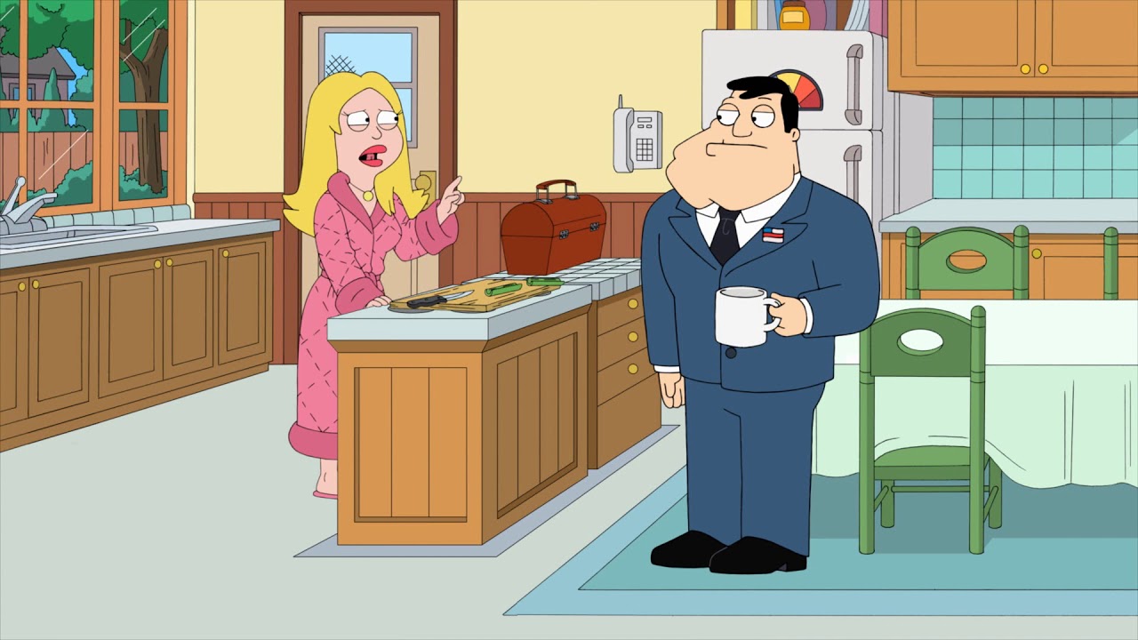 you'd tell me if you were a lizard - American Dad - YouTube