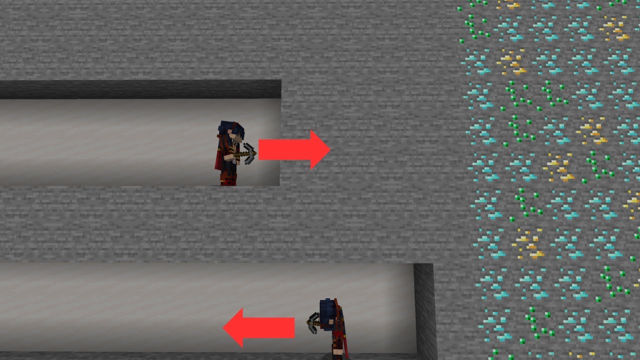 never give up in minecraft be like - YouTube