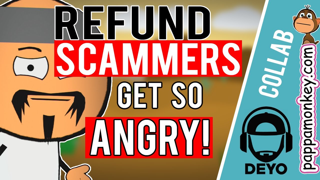 These Scammers Get So ANGRY! (Animated by Pappamokey) - YouTube