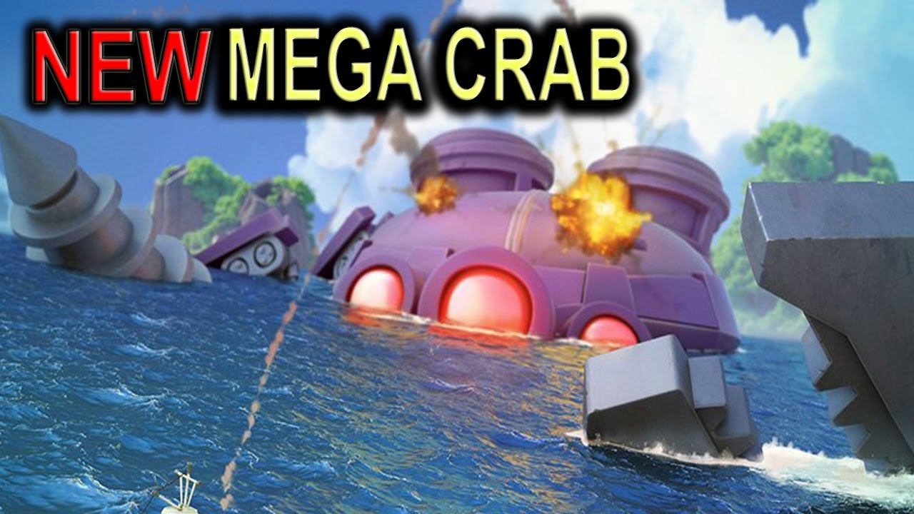 MEGA CRAB IS BACK! | Secret Letter Decoded | Boom Beach - YouTube