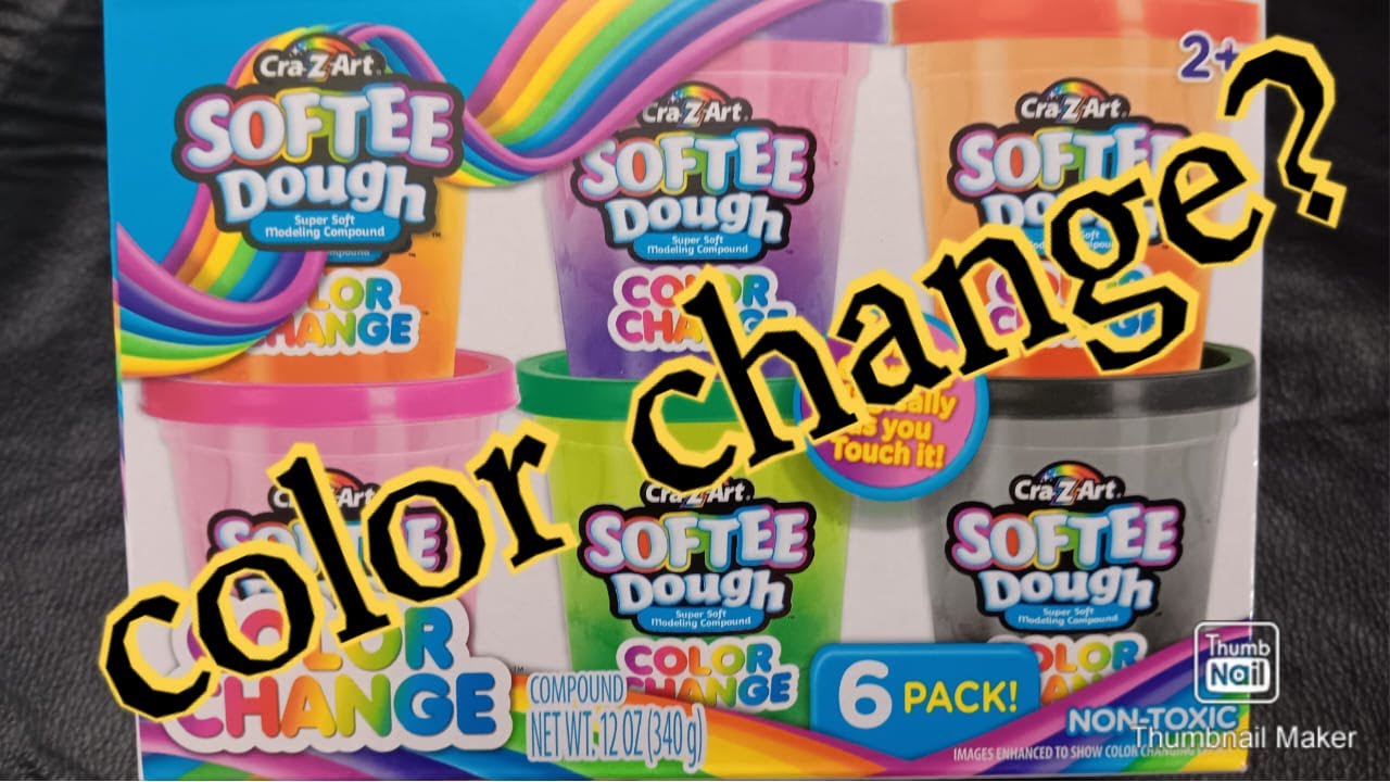 Color Changing Dough? - YouTube