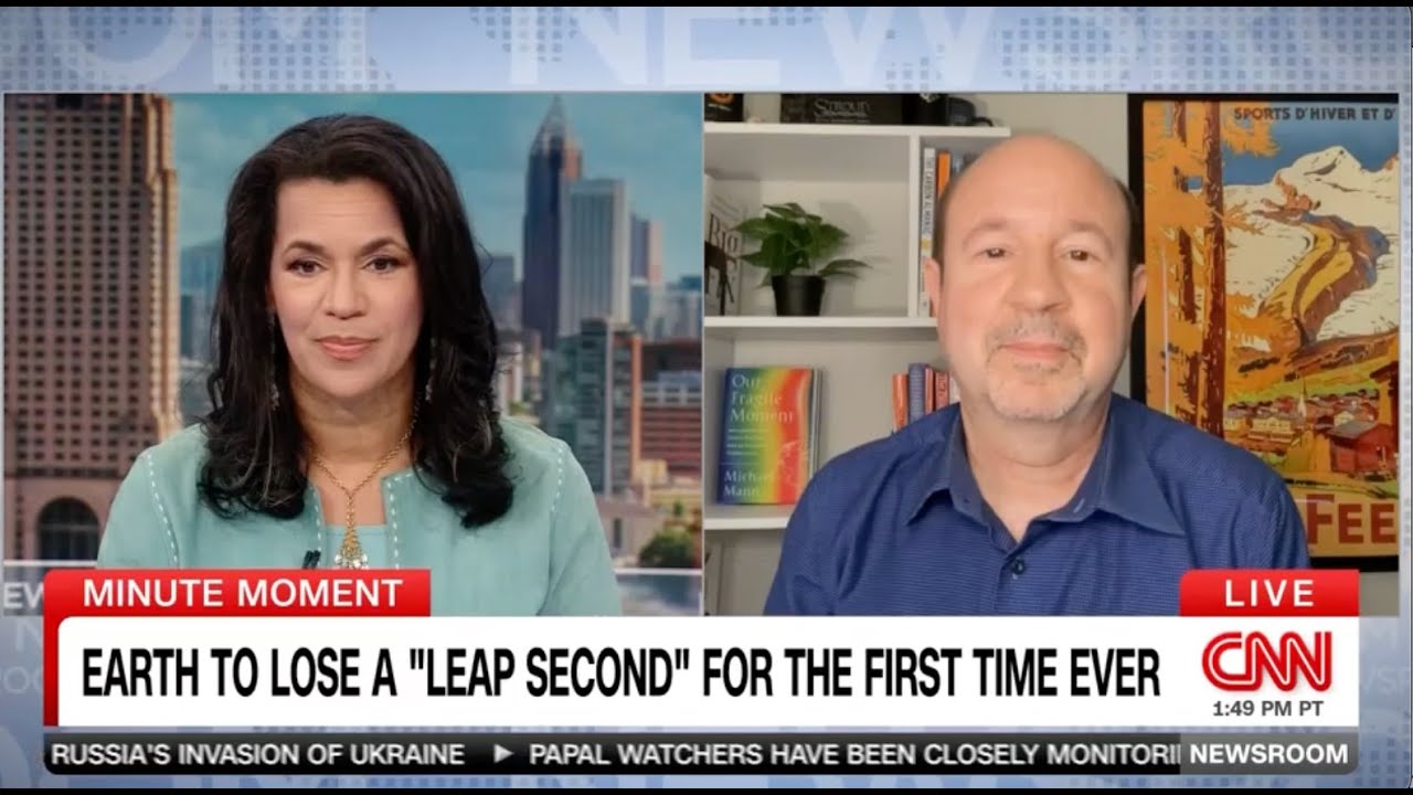 Michael Mann on CNN with Fredricka Whitfield Discussing Day Length ...