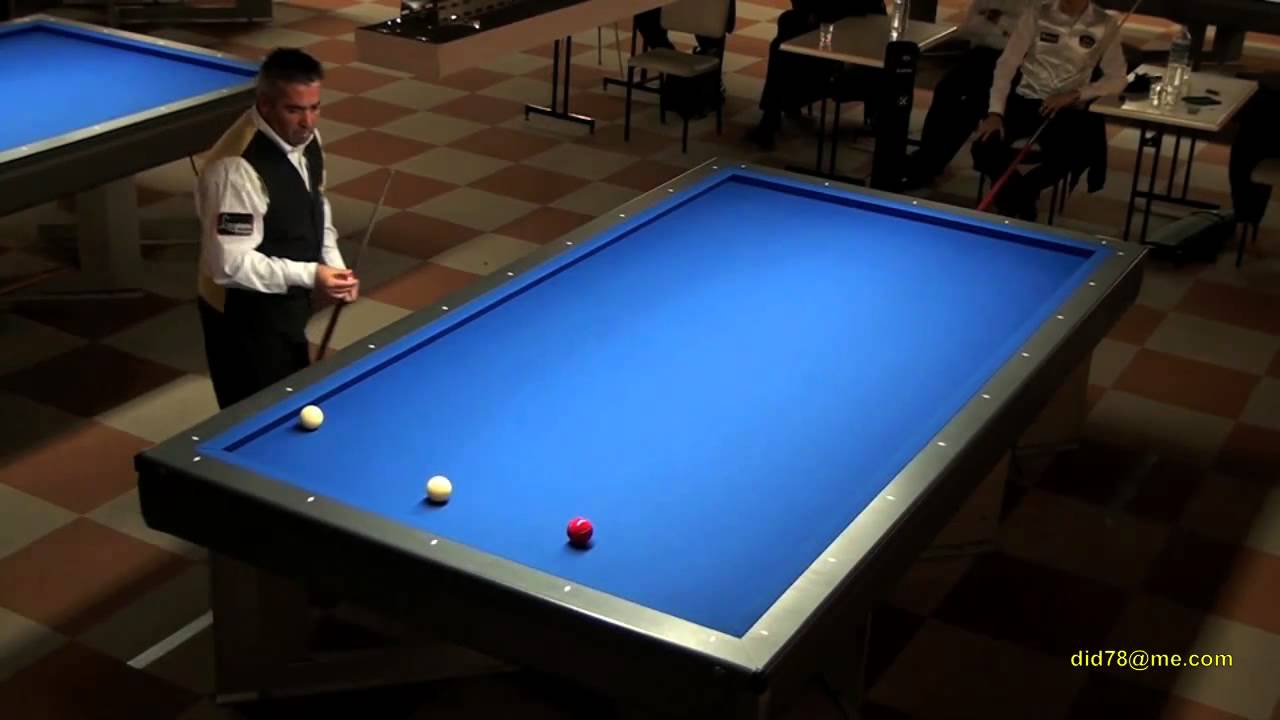 Billard 1 Bande LE DEVENTEC VS VILLIERS - YouTube