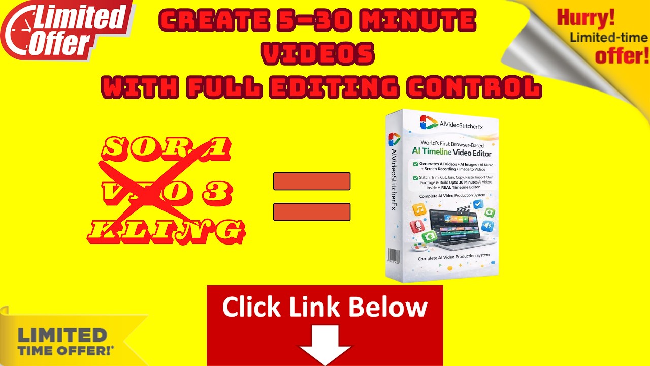 AiVideoStitcherFx Demo - STOP Using SORA, VEO 3, KLING AI - YouTube