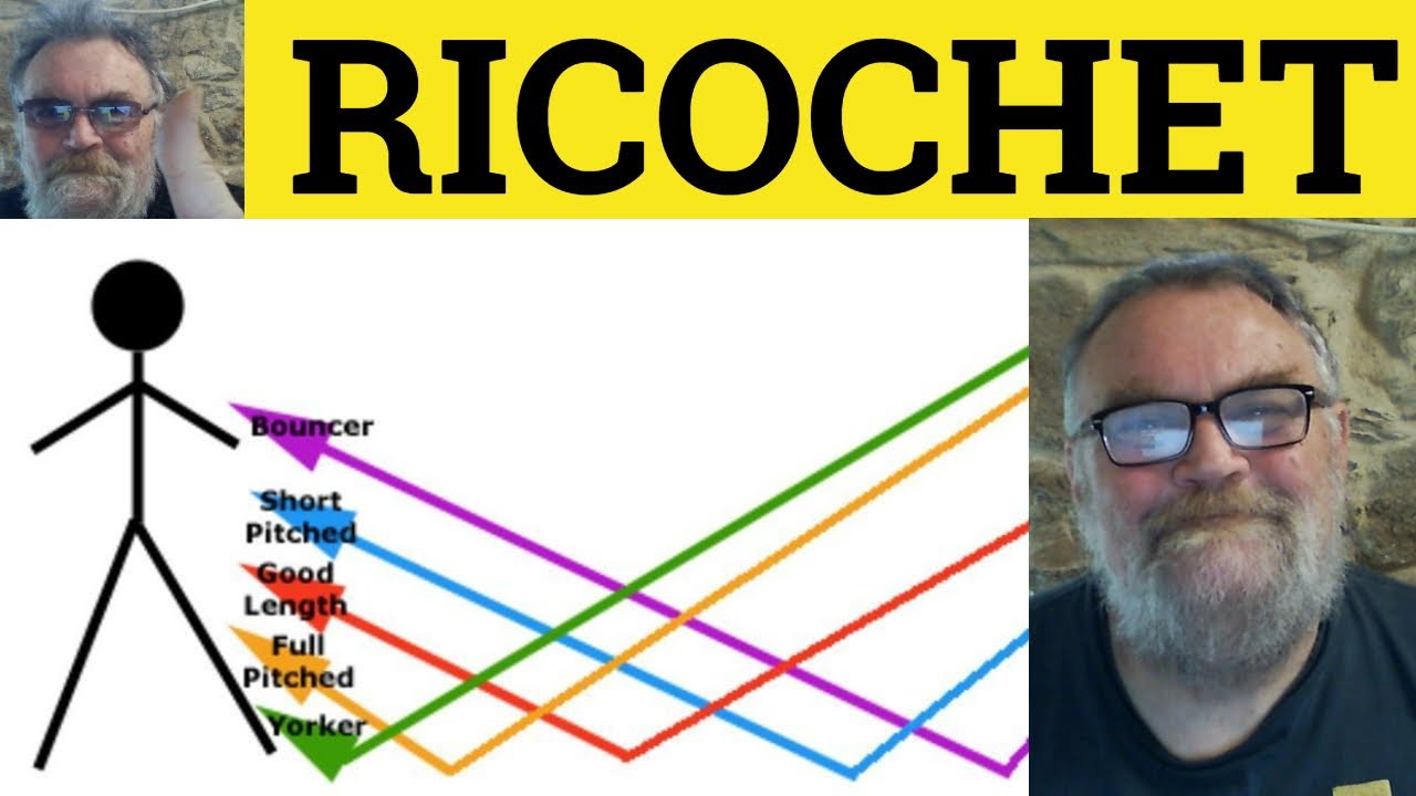 🔵Ricochet Meaning - Ricochet Examples - Ricochet Defined - Vocabulary ...