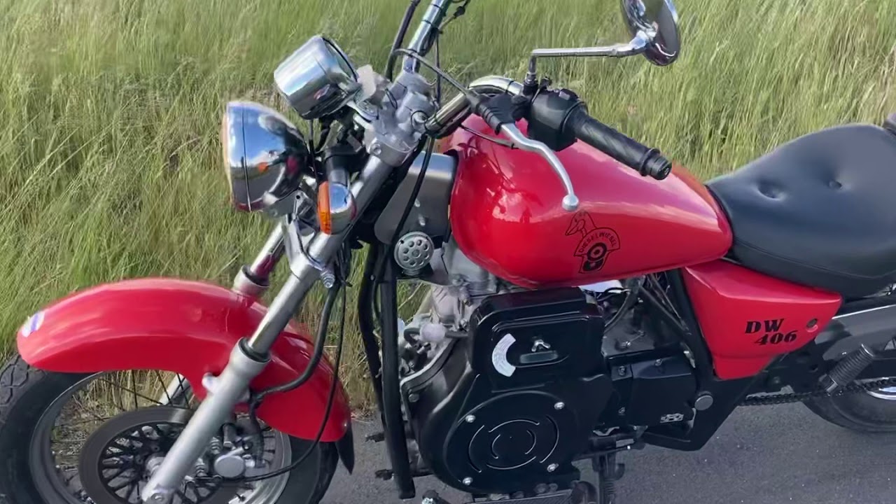 Diesel Wiesel DW 406 Diesel Motorrad Suzuki Marauder - YouTube