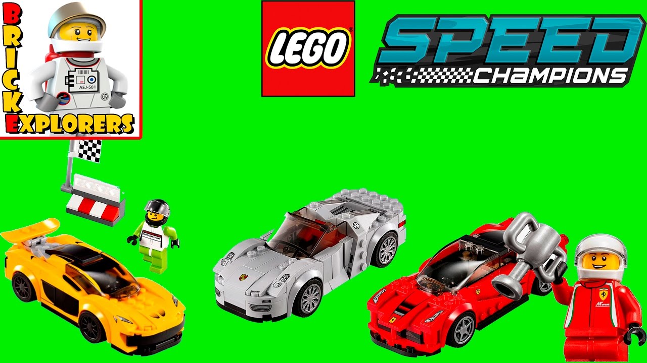 LEGO Speed Champions game review lets play - YouTube